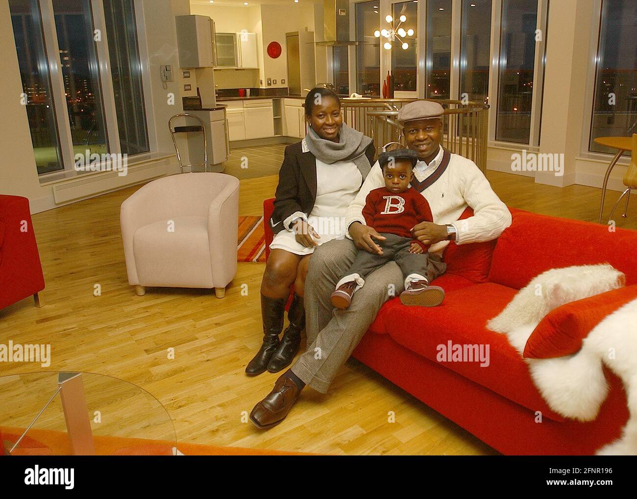 FEATURES SOME OF THE FIRST RESIDENTS JOSEPH OGUMBUSOLA, HIS SON JOSEPH ...