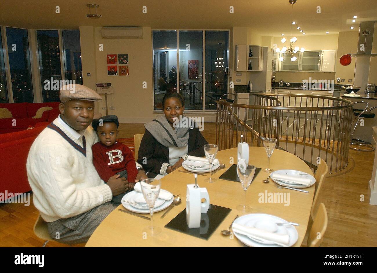 FEATURES SOME OF THE FIRST RESIDENTS JOSEPH OGUMBUSOLA, HIS SON JOSEPH ...