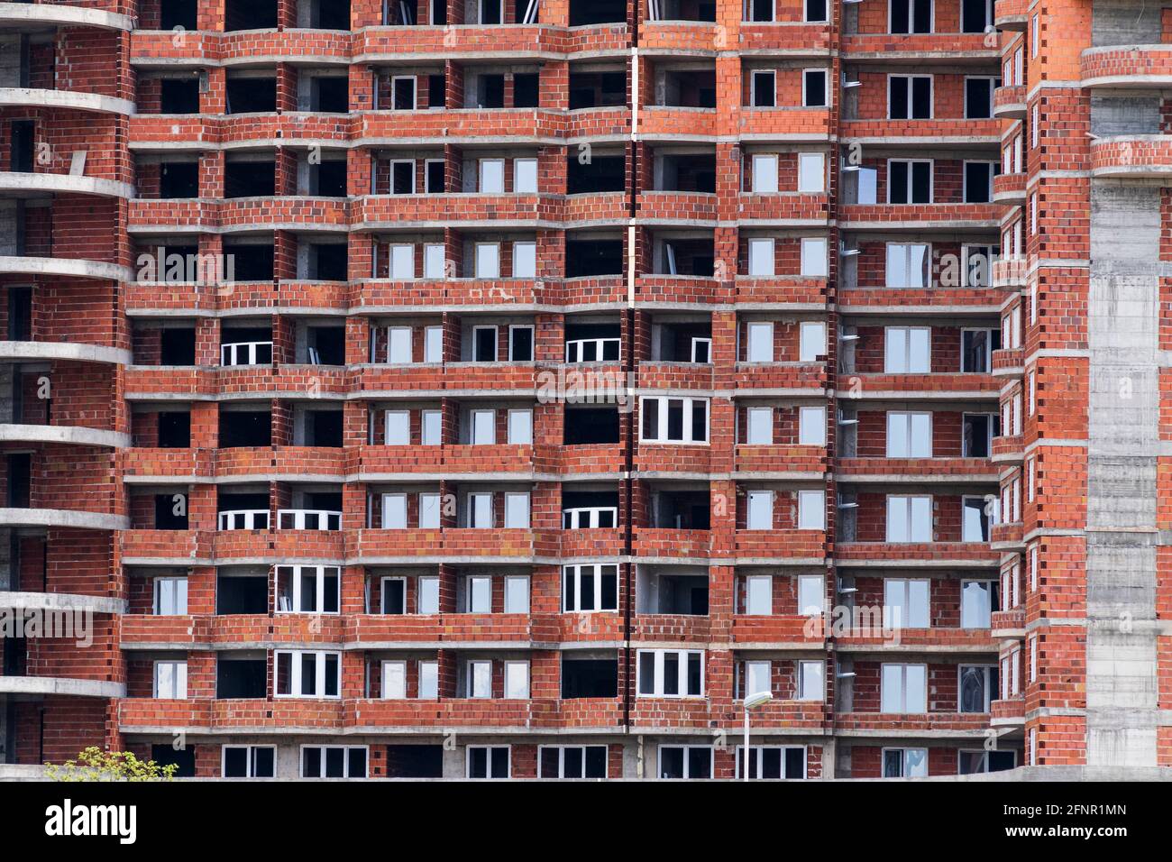 Building construction site from concrete and bricks Stock Photo - Alamy