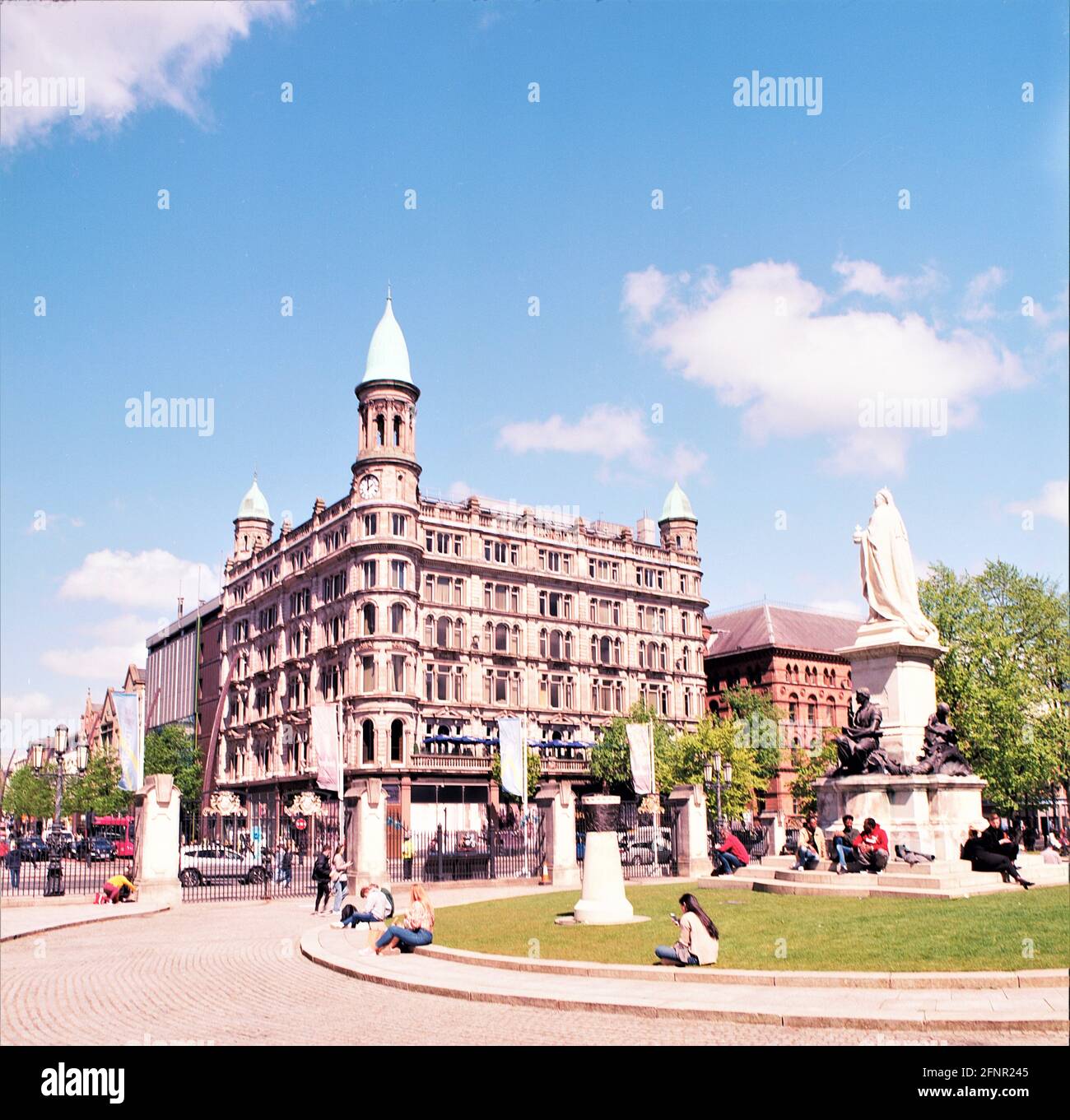 Robinson & Cleaver building Belfast City Medium format film street ...