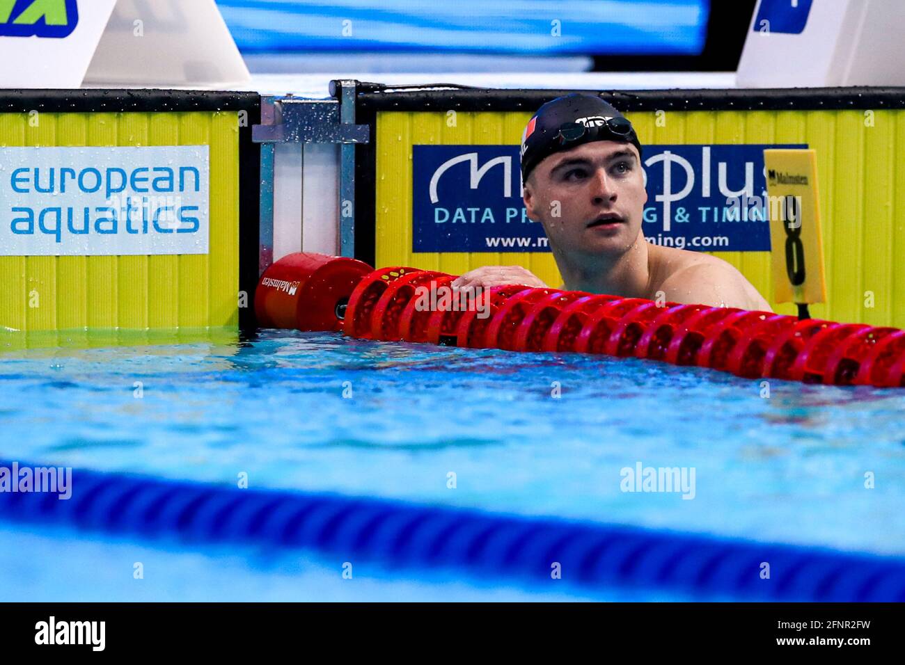 BUDAPEST, HUNGARY - MAY 18: Conor Ferguson of Ireland competing at the ...