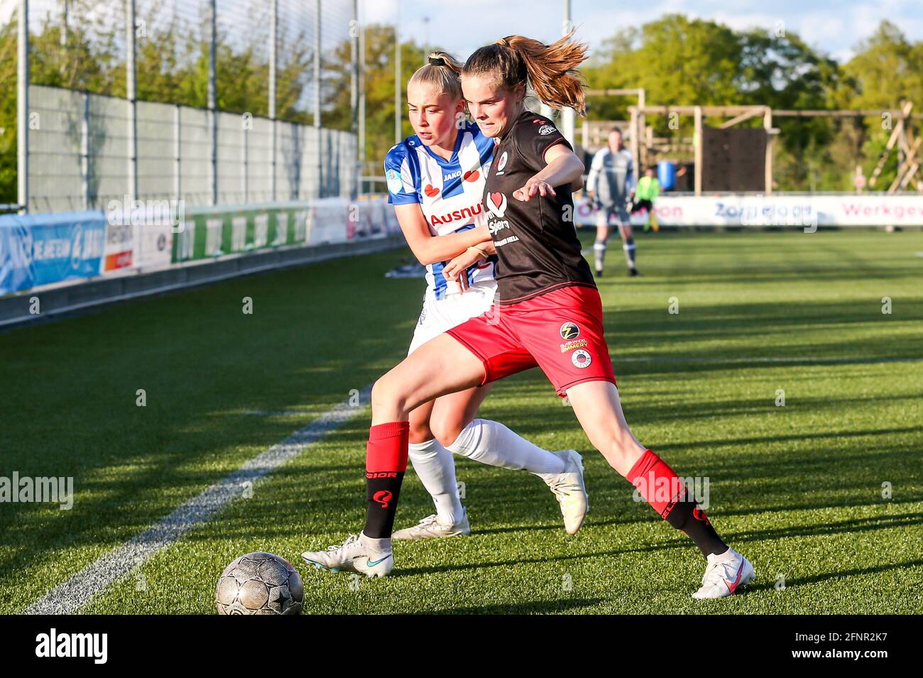 NIEUWEHORNE, NETHERLANDS - MAY 18: Danique van Ginkel of SC Heerenveen ...