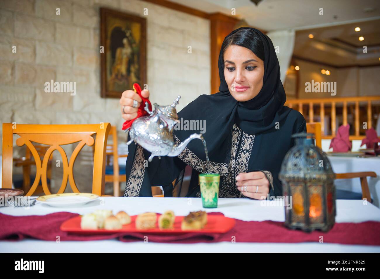 Islamic restaurant elegant hi-res stock photography and images - Alamy