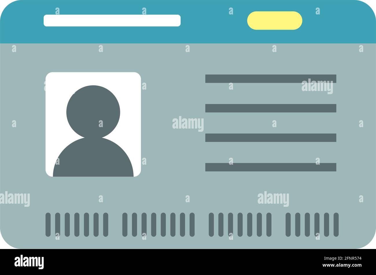 id document icon Stock Vector Image & Art - Alamy