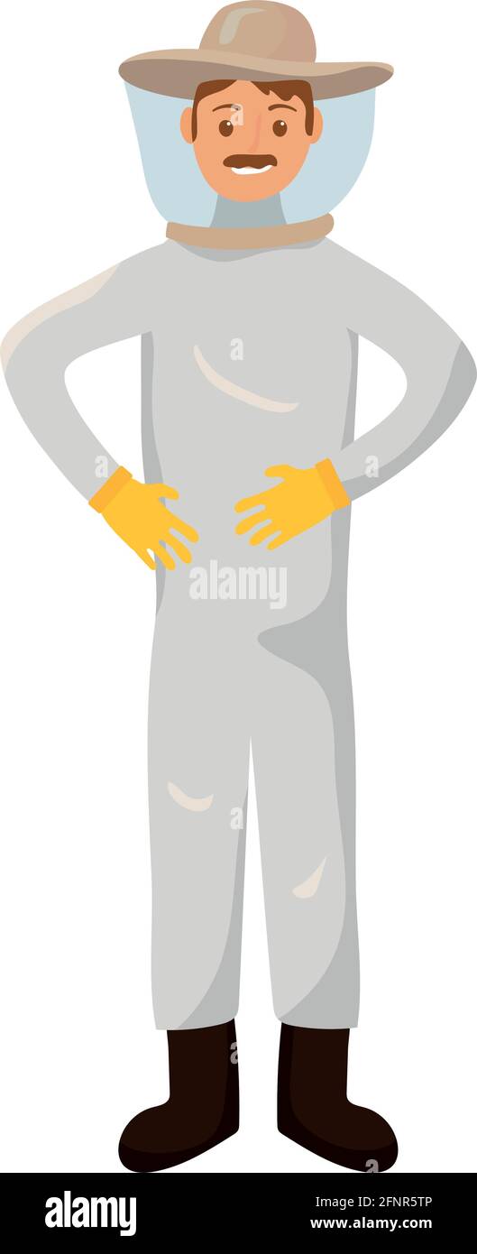 beekeeper worker character Stock Vector Image & Art - Alamy