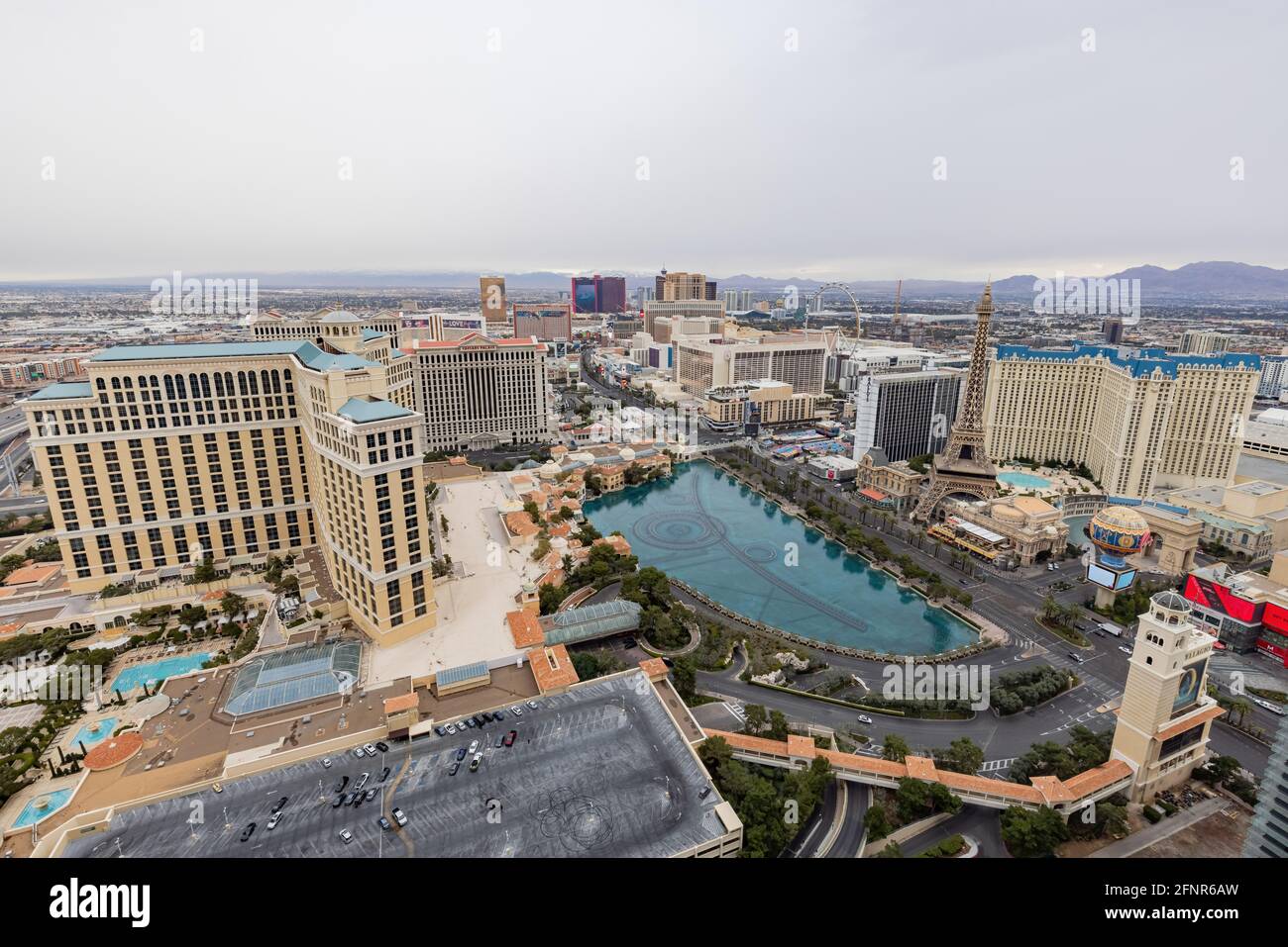 Resorts world las vegas skyline hi-res stock photography and images - Alamy