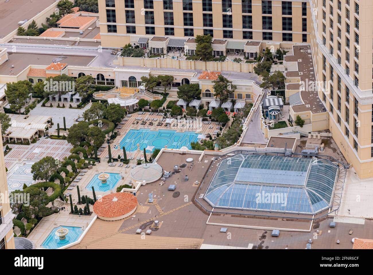 Resorts world las vegas aerial hi-res stock photography and images - Alamy