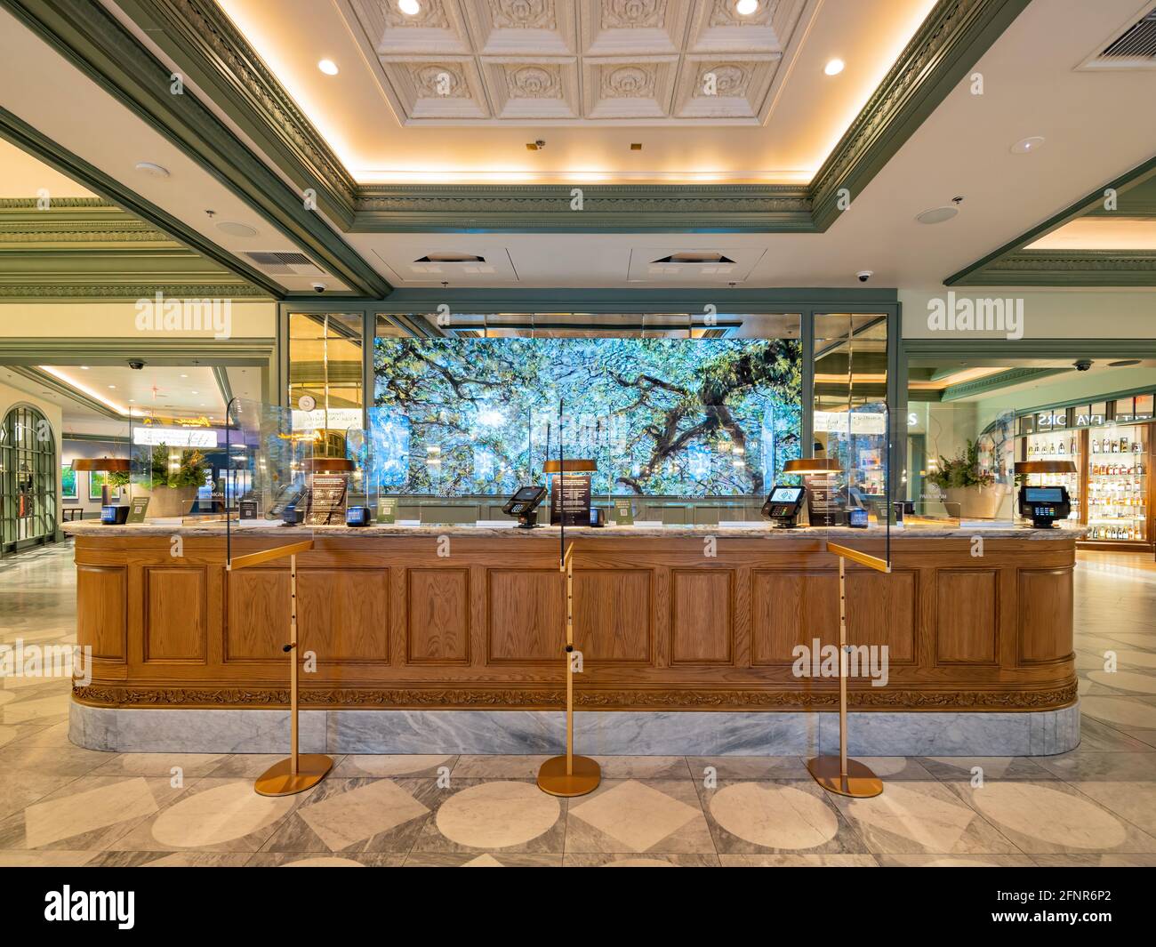 Las Vegas, JAN 21, 2021 - Interior view of the Eataly Park MGM Stock ...