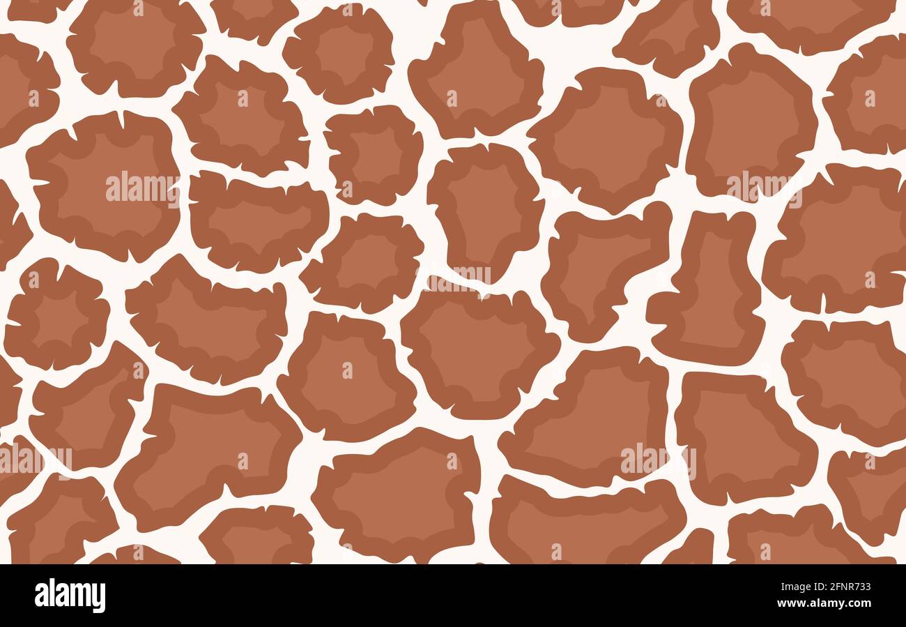 Abstract modern giraffe seamless pattern. Animals trendy background ...
