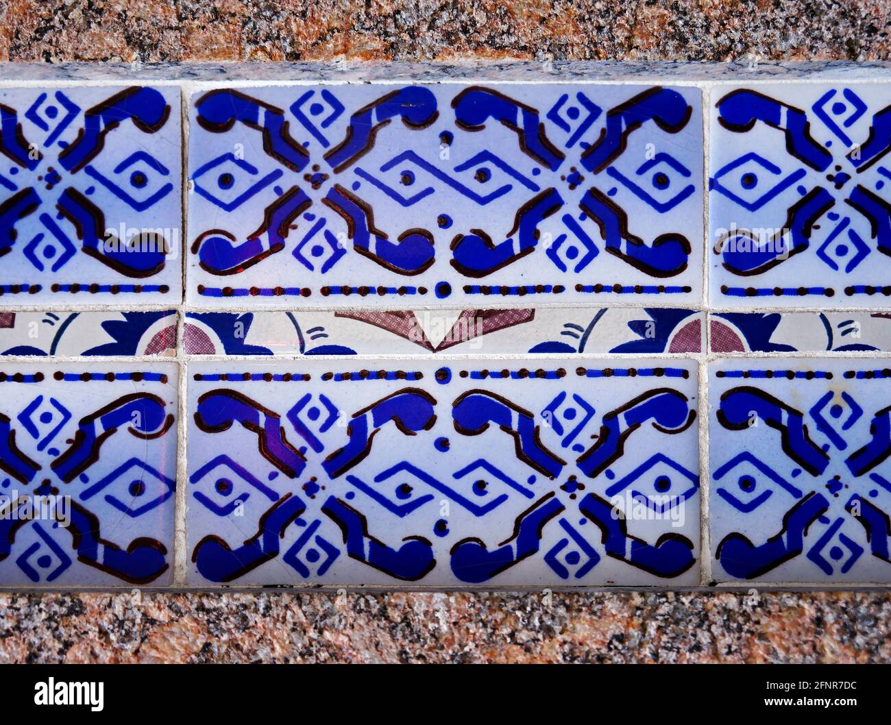 Tiles and stone, Rio de Janeiro, Brazil Stock Photo - Alamy