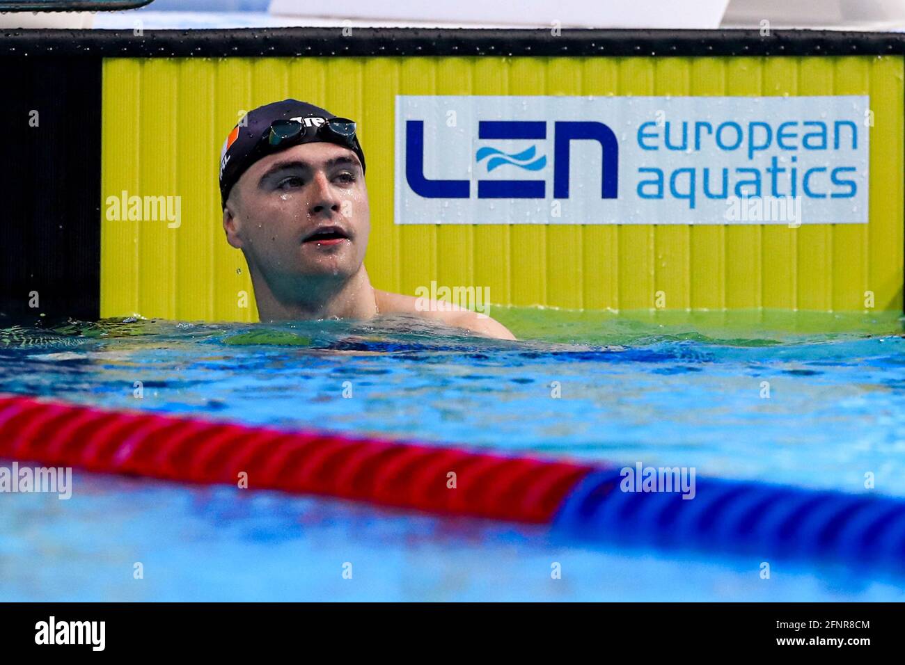 BUDAPEST, HUNGARY - MAY 18: Conor Ferguson of Ireland competing at the ...