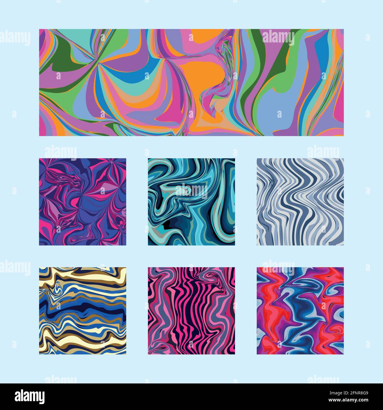 marbles seven patterns Stock Vector Image & Art - Alamy