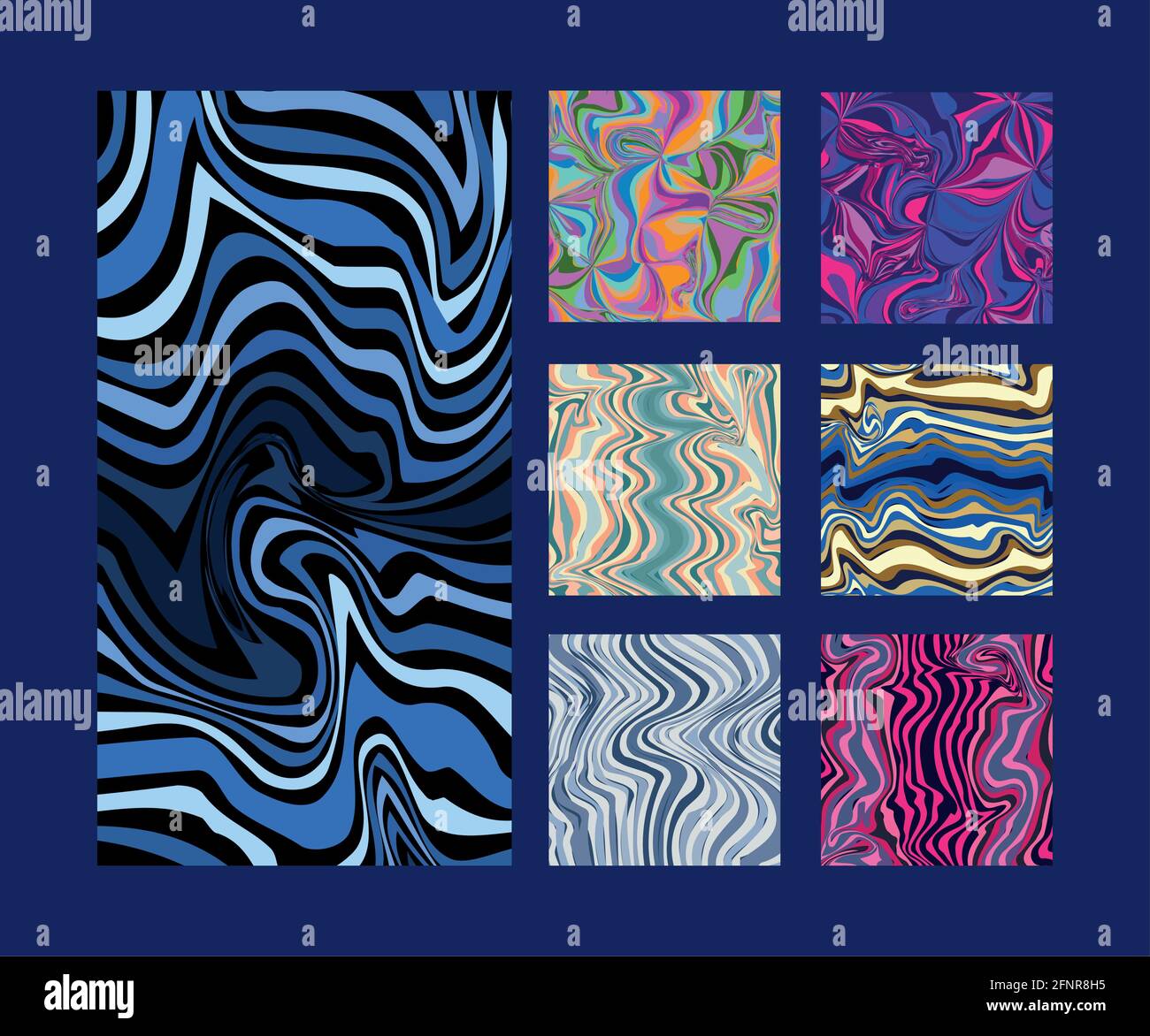 seven marbles patterns Stock Vector Image & Art - Alamy