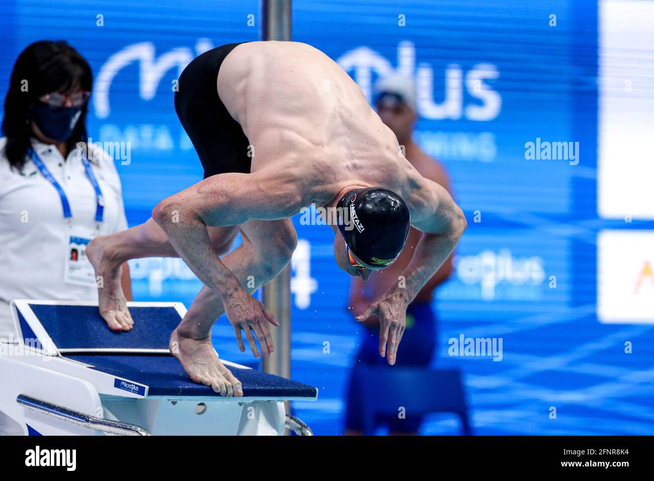 BUDAPEST, HUNGARY - MAY 18: Louis Croenen of Belgium competing at the ...