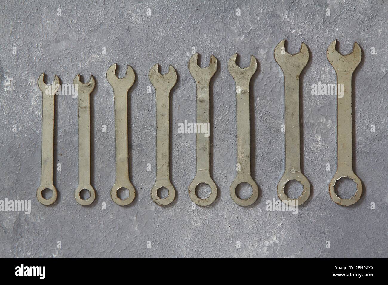 Spanners of all sizes hi-res stock photography and images - Alamy