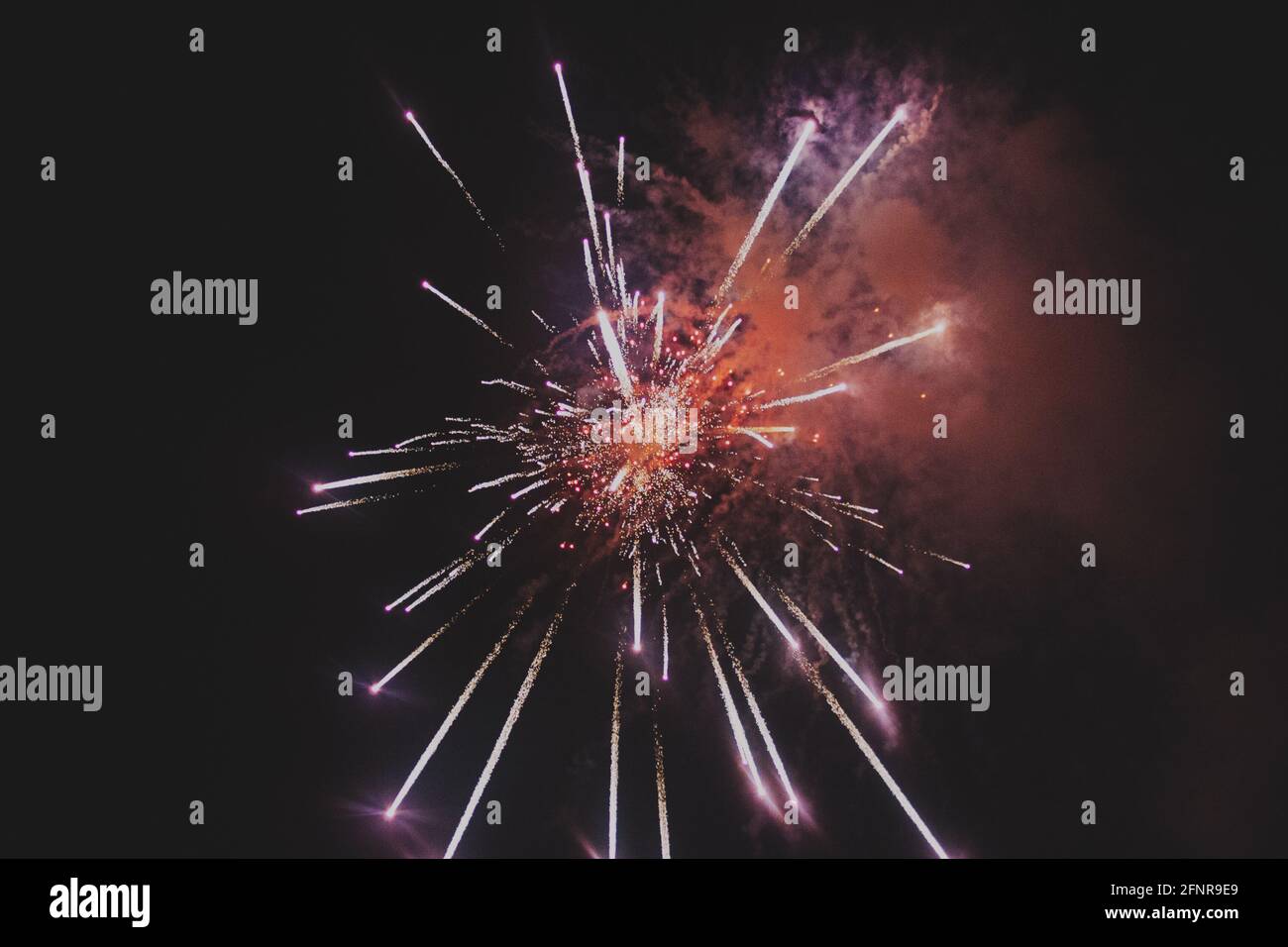fireworks at night Stock Photo - Alamy