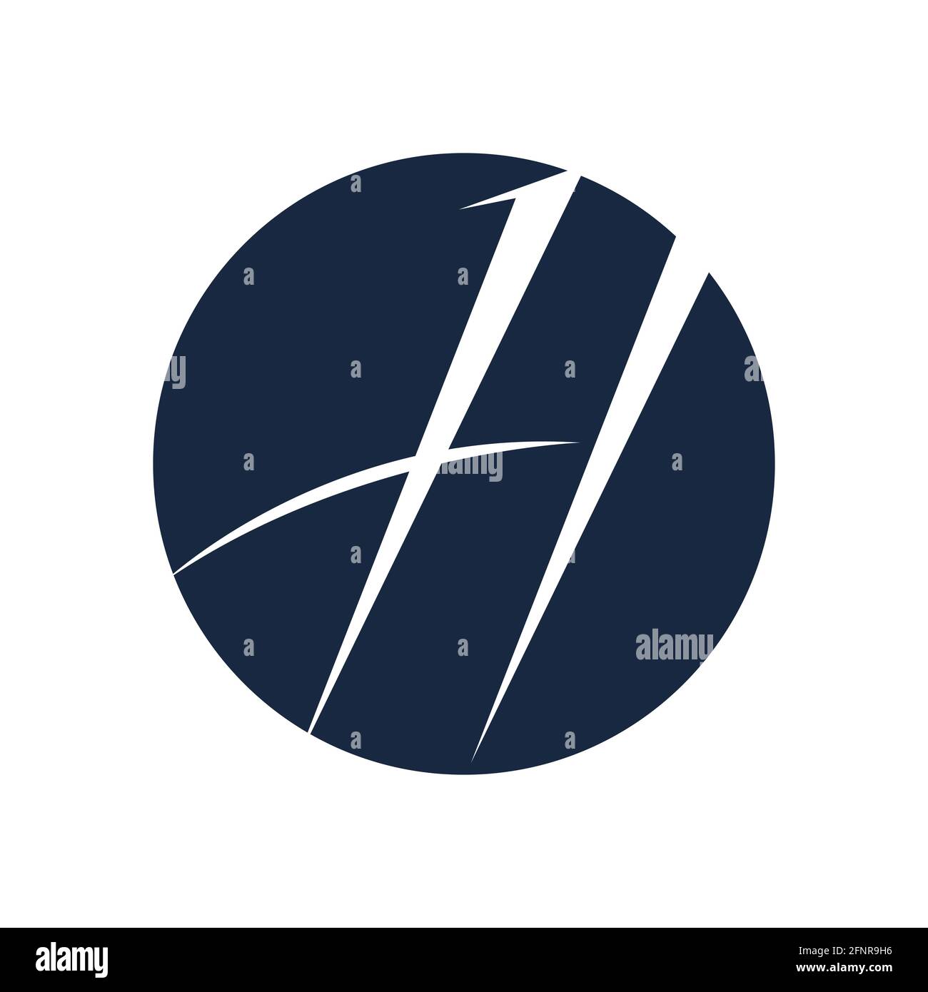 creative Letter H logo icon design template Stock Vector Image & Art ...