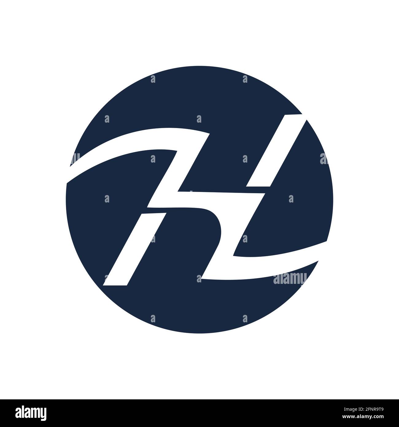 creative Letter H logo icon design template Stock Vector Image & Art ...