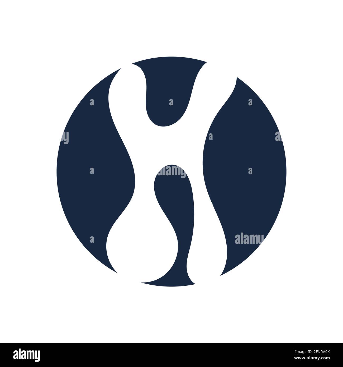 creative Letter H logo icon design template Stock Vector Image & Art ...