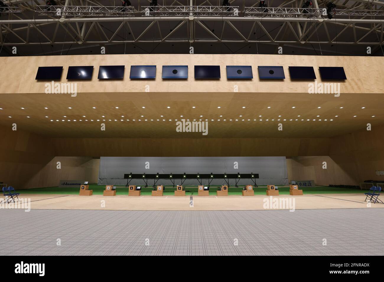 Tokyo, Japan. 18th May, 2021. Final Hall/General view Shooting : READY ...