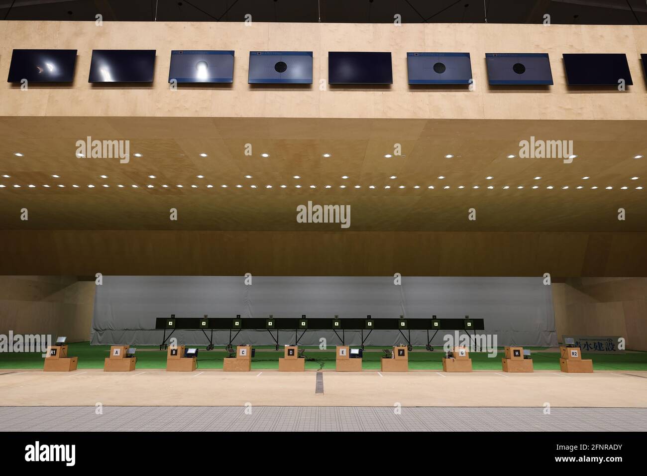 Tokyo, Japan. 18th May, 2021. Final Hall/General view Shooting : READY ...