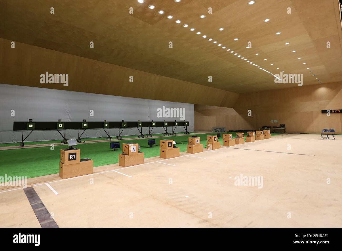 Tokyo, Japan. 18th May, 2021. Final Hall/General view Shooting : READY ...