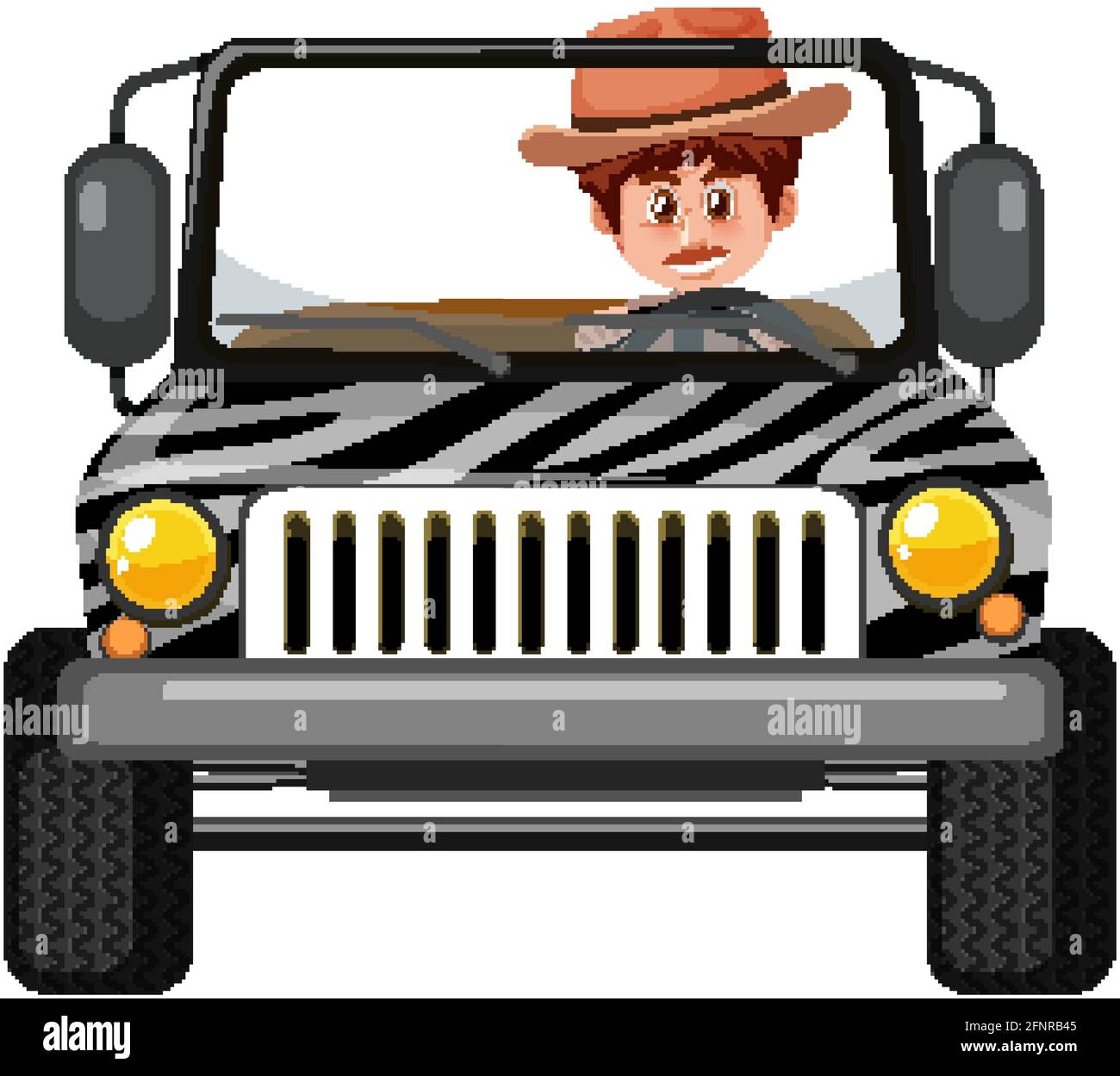 Jungle Jeep Clip Art Free