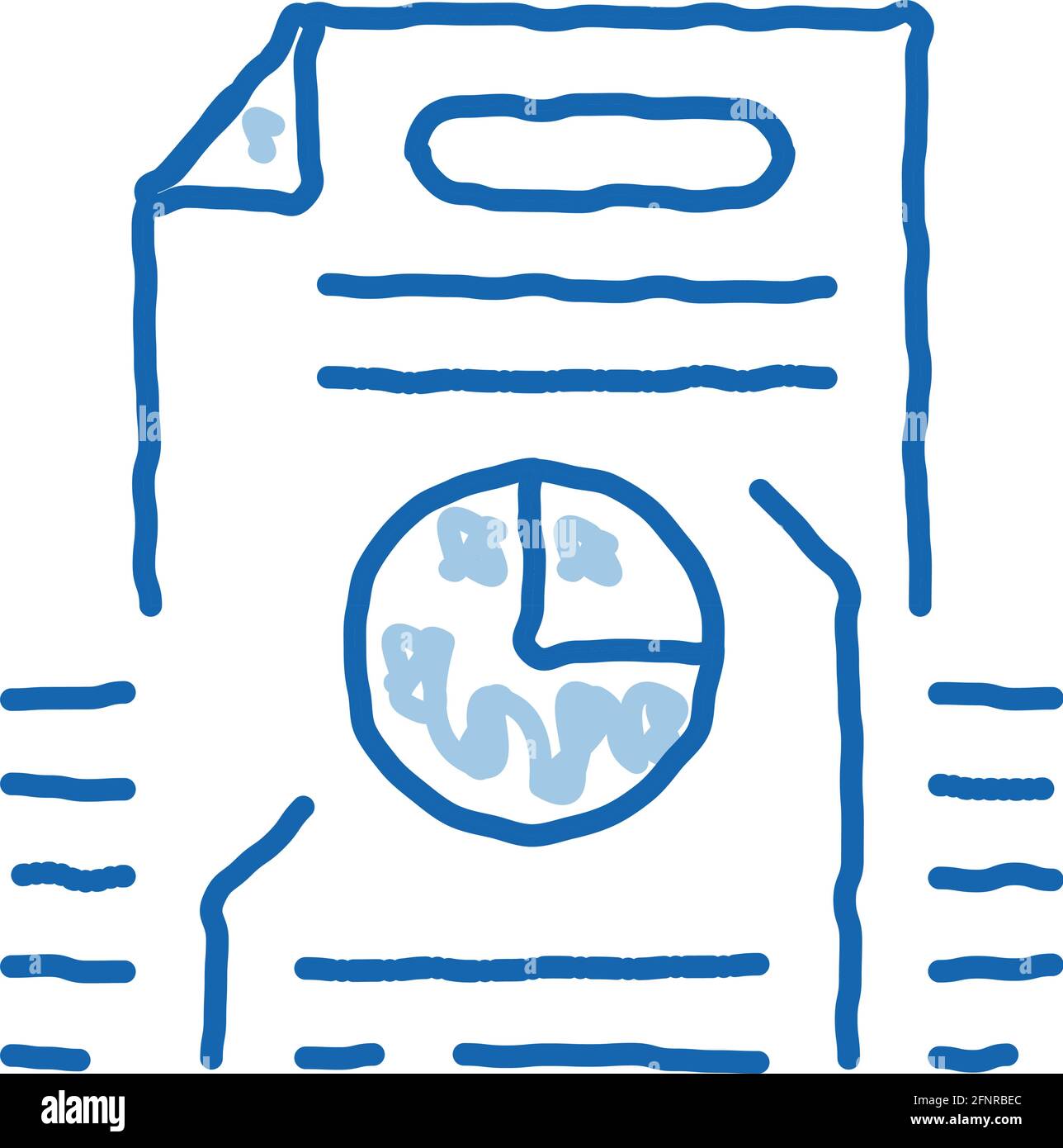 strategy policy doodle icon hand drawn illustration Stock Vector Image ...