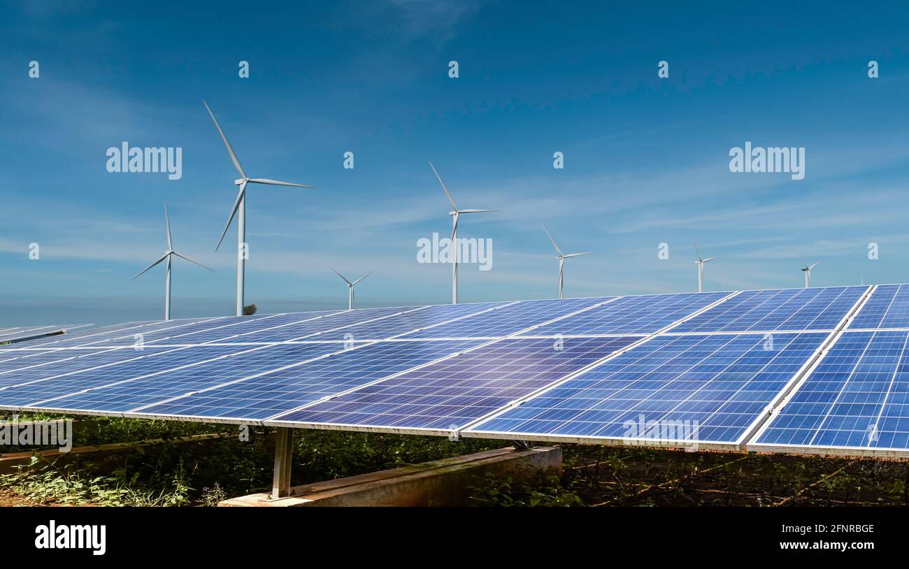 Combined Wind And Solar System