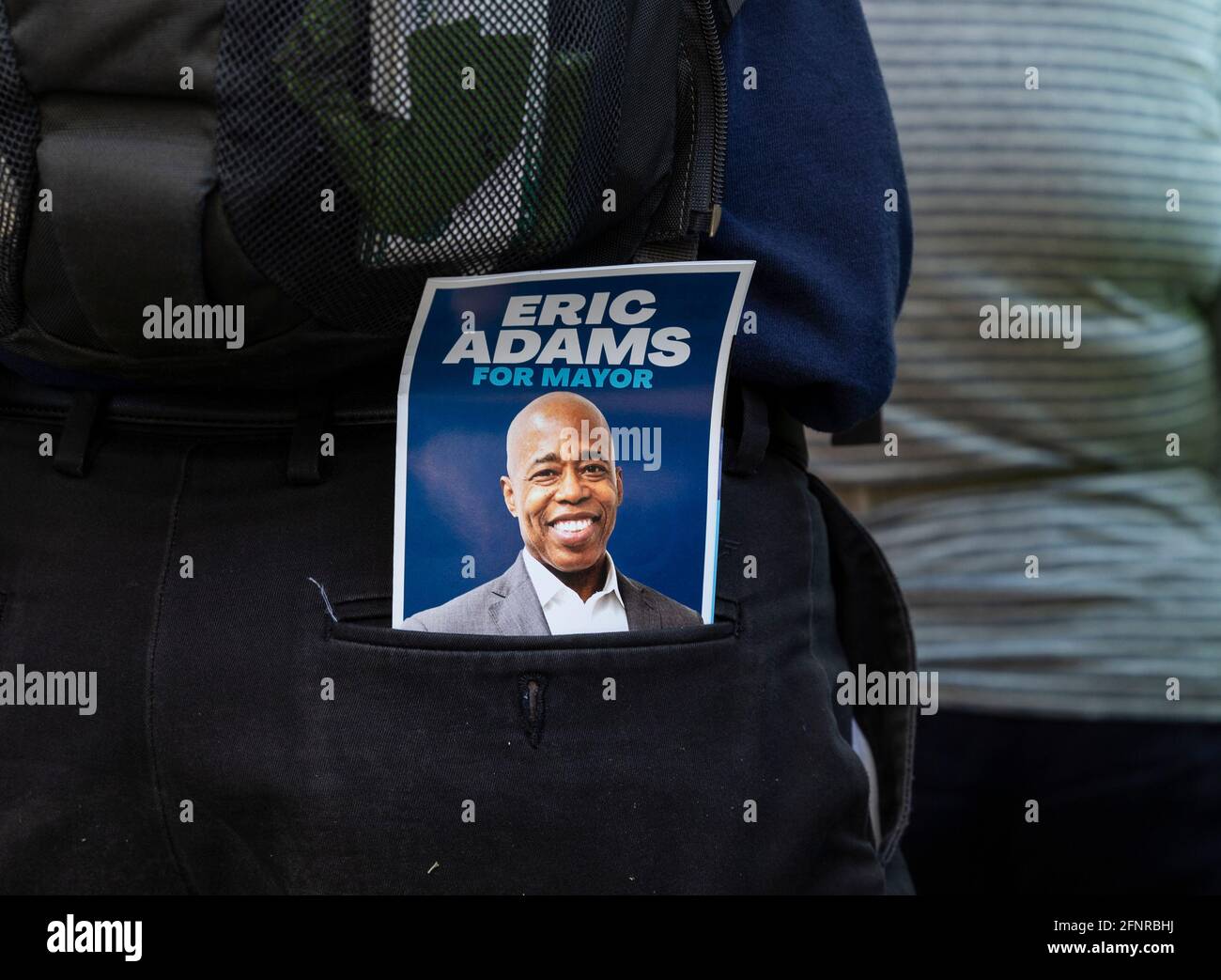 Eric adams supporter hi-res stock photography and images - Alamy