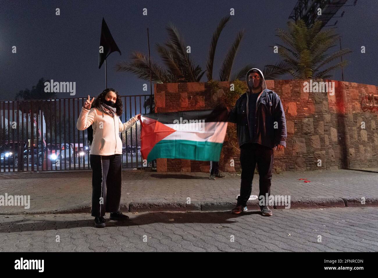 Santiago, Metropolitana, Chile. 18th May, 2021. Members of the ...