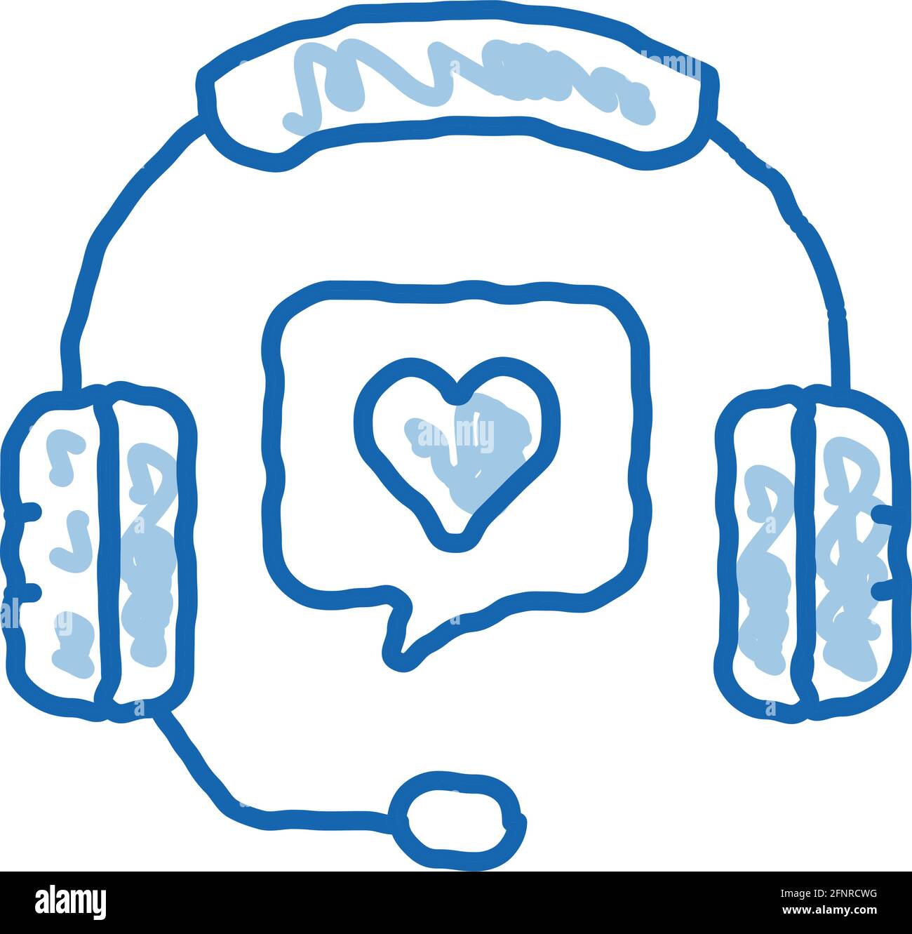 online support call center doodle icon hand drawn illustration Stock Vector Image & Art - Alamy