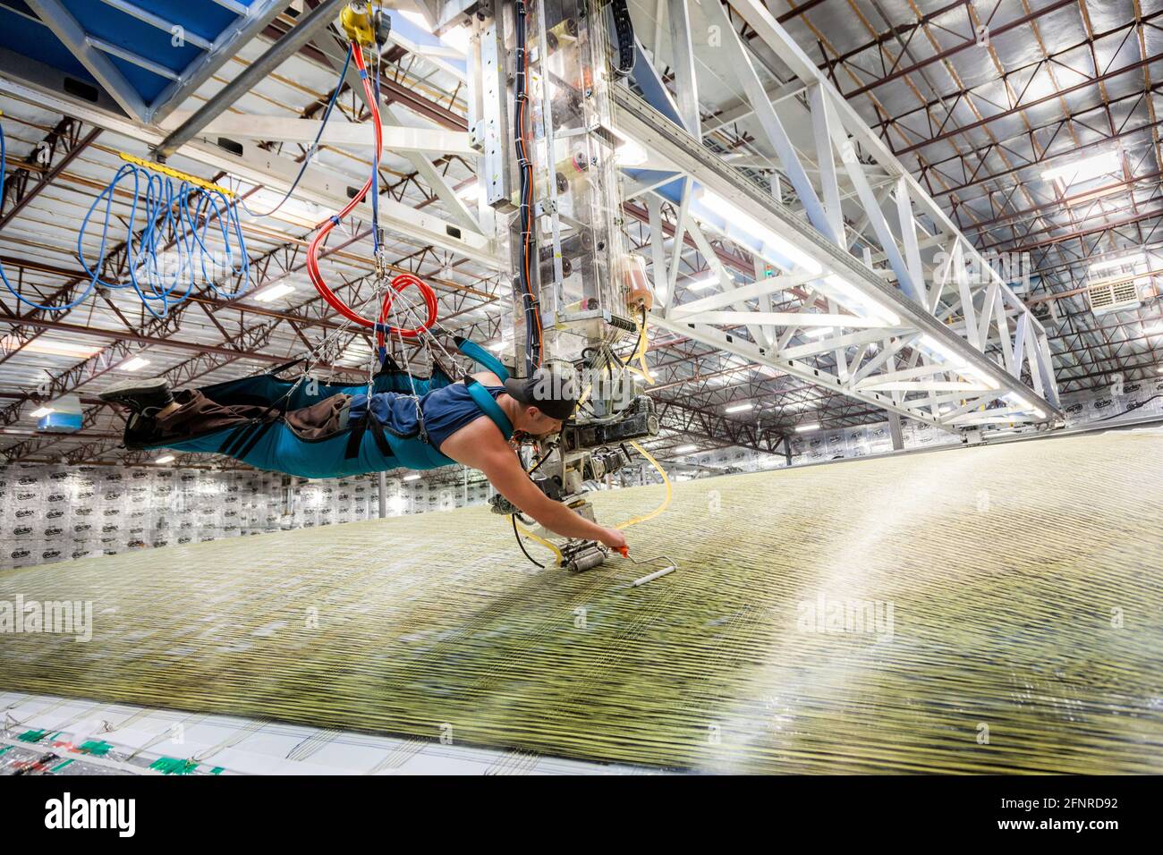 Sailmaking for Professional Racing Yachts Stock Photo - Alamy