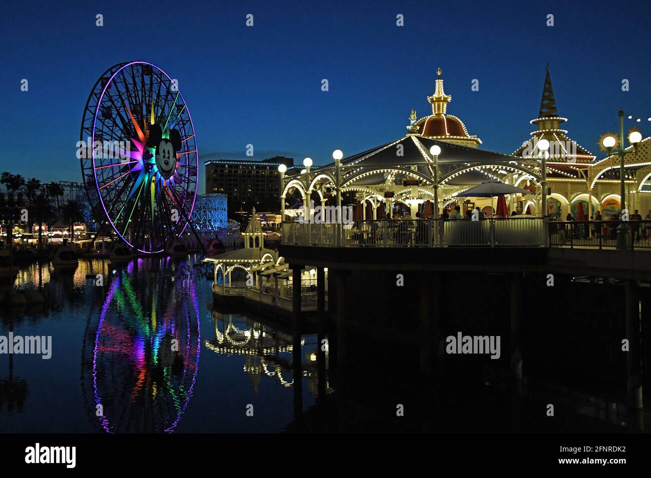 California Adventure Mickey Mouse carousel Stock Photo - Alamy