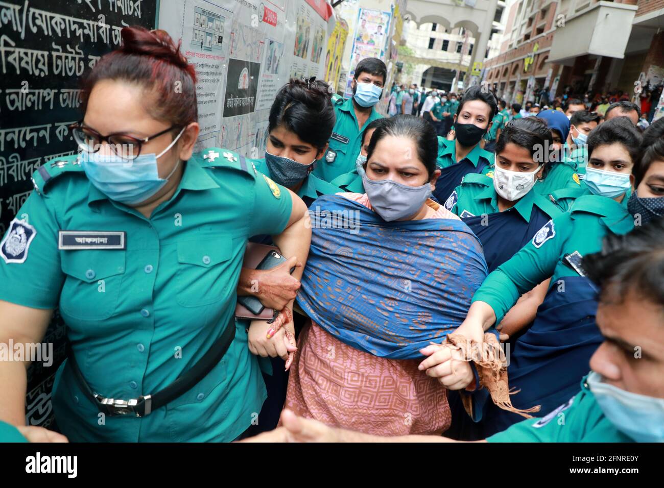 Dhaka, Bangladesh. 18th May, 2021. A Dhaka court today sent Prothom Alo ...