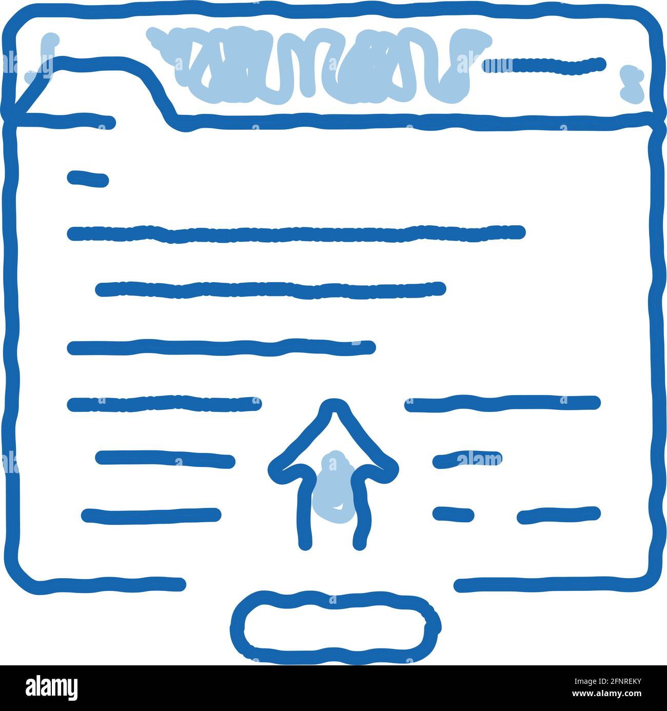 correction of mistakes in text doodle icon hand drawn illustration ...