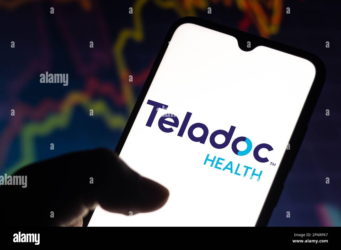 Brazil. 13th May, 2021. In this photo illustration the Teladoc Health ...