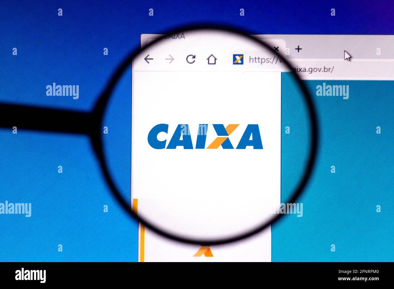 Caixa economica federal logo hi-res stock photography and images - Alamy