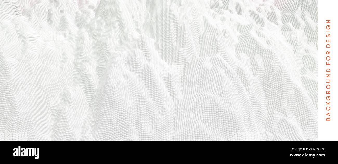 Abstact texture. Background with dynamic particles. 3d vector ...