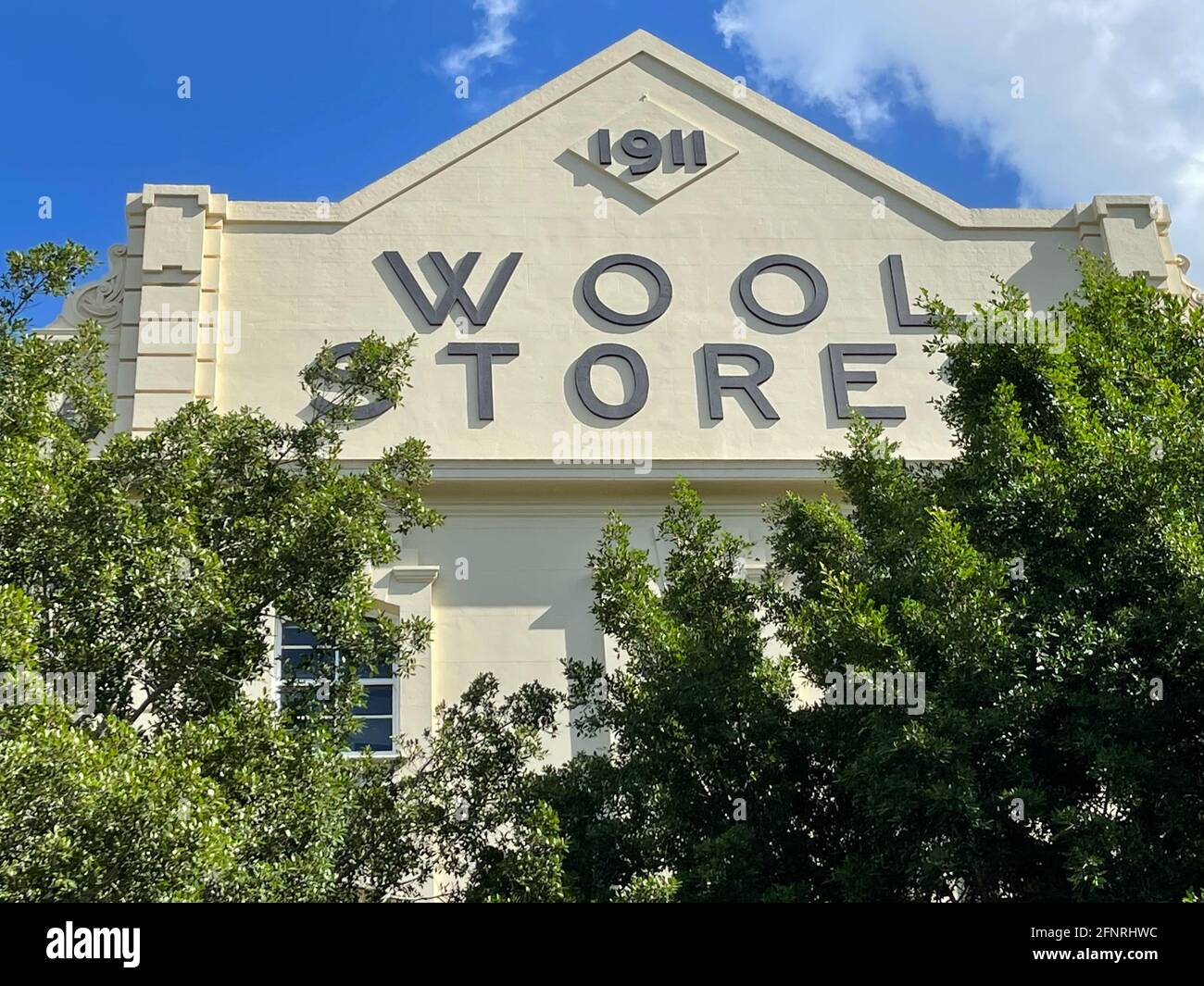 View of the Winchcombe Carson Woolstore built in 1911 on the Teneriffe ...