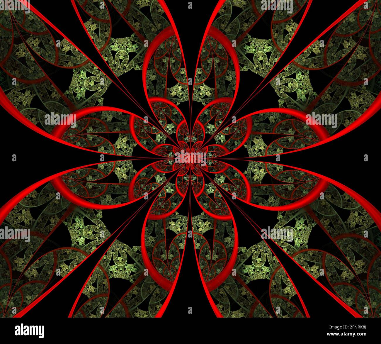 Computer generated fractal artwork for creative art,design and ...