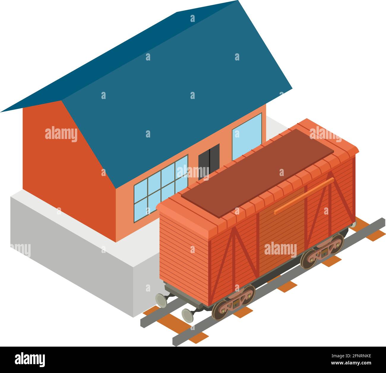 Old railway buffer Stock Vector Images - Alamy