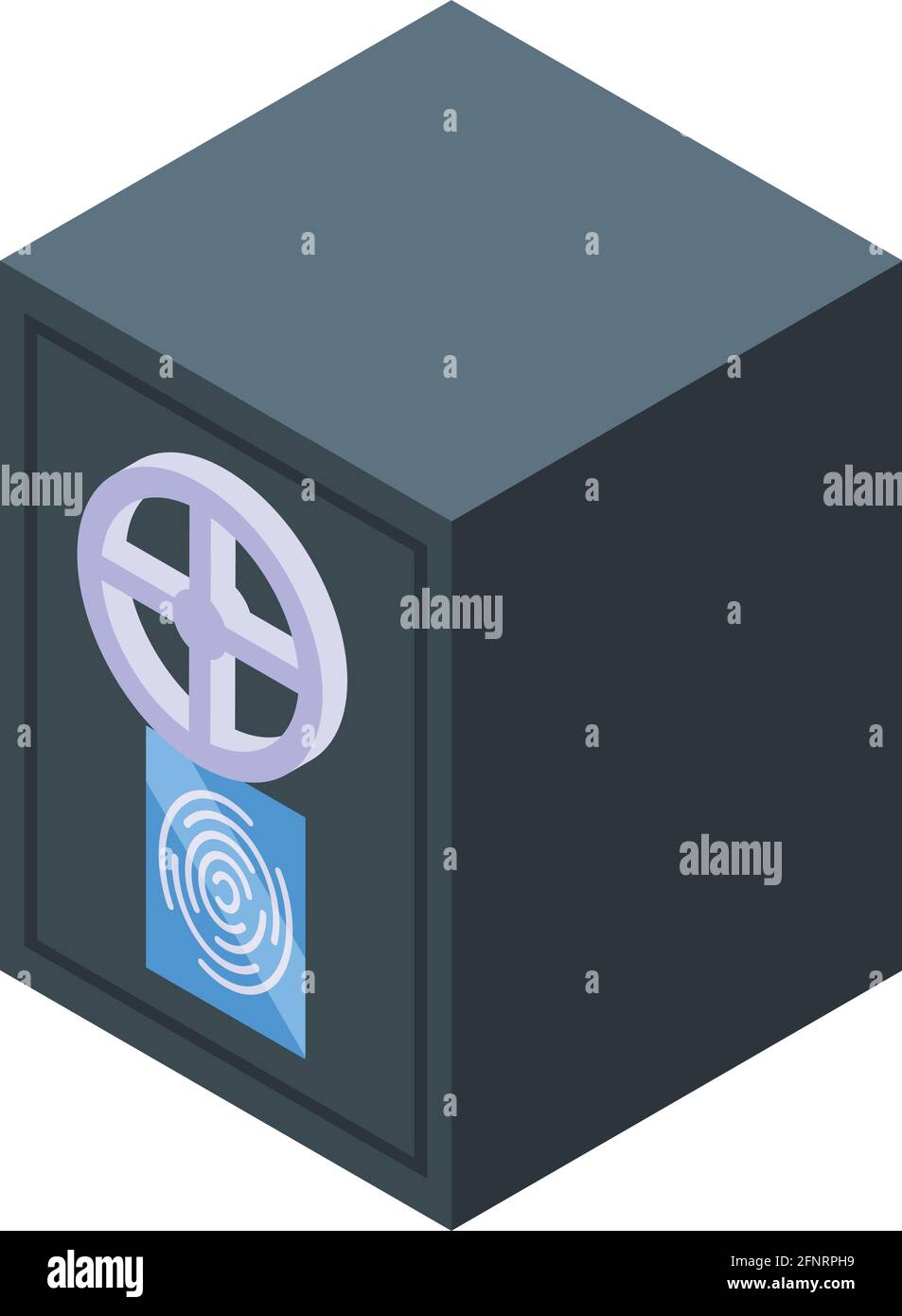 Safe Password Protection Icon Isometric Of Safe Password Protection Vector Icon For Web Design