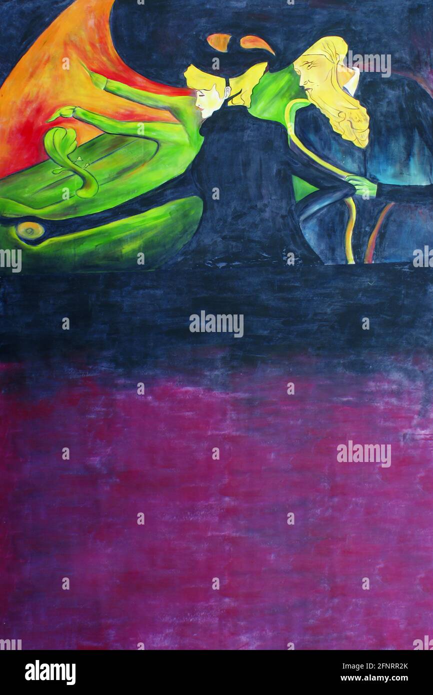 Various abstract painting background pictures Stock Photo - Alamy