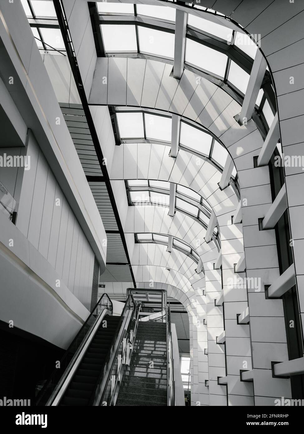 Modern architectural structure with contemporary design Stock Photo - Alamy