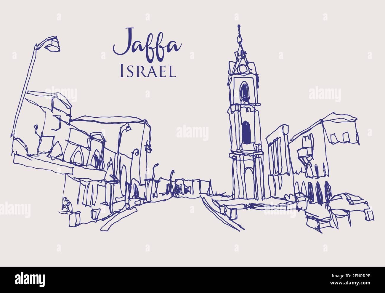 Ottoman palestine sketch hi-res stock photography and images - Alamy