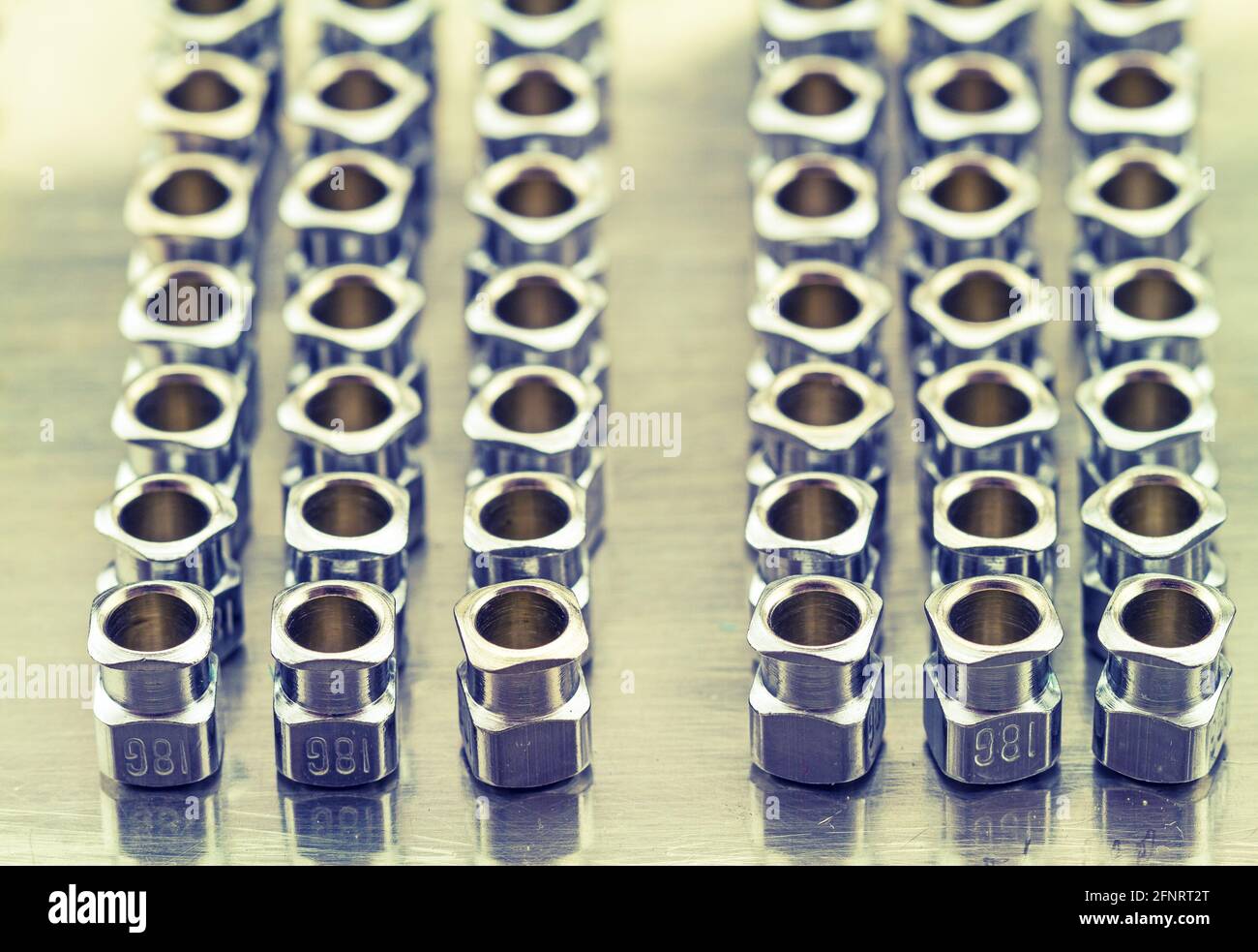 Stack of reuse iron needle No.18 G for drug needle in Steam sterilizer ...