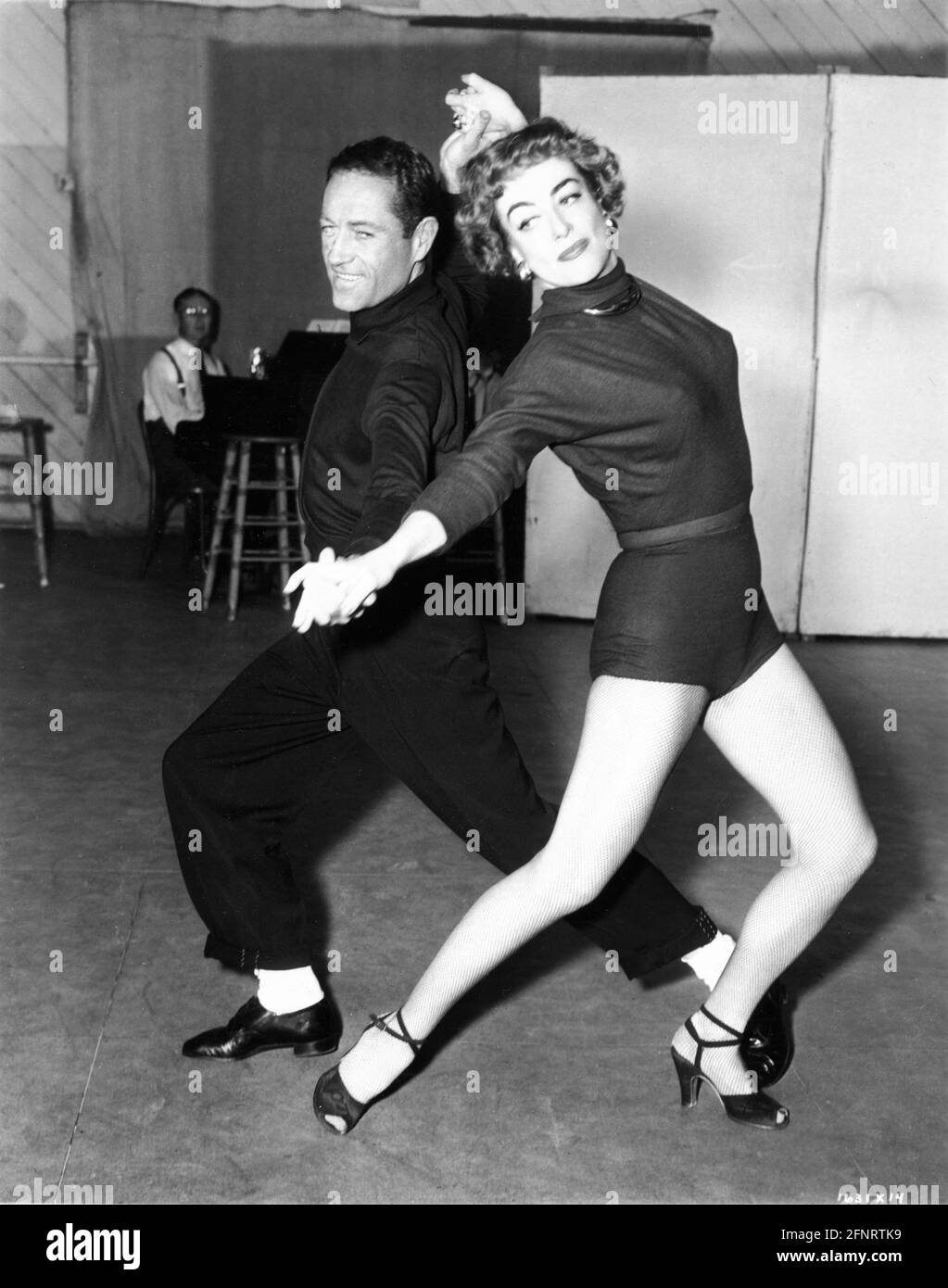 Director / Choreographer CHARLES WALTERS and JOAN CRAWFORD candid ...