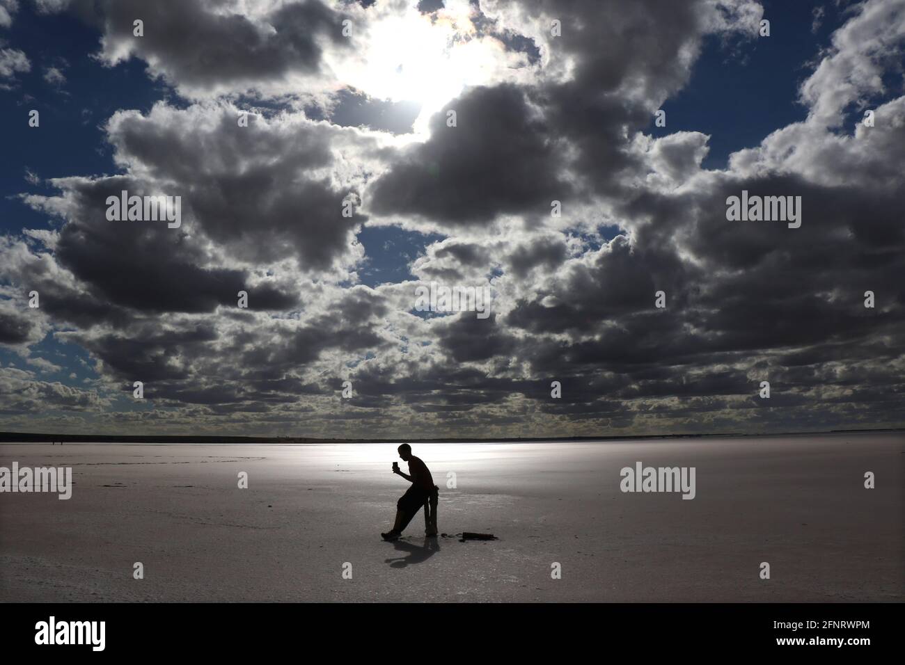 Lake tyrrell victoria hi-res stock photography and images - Alamy