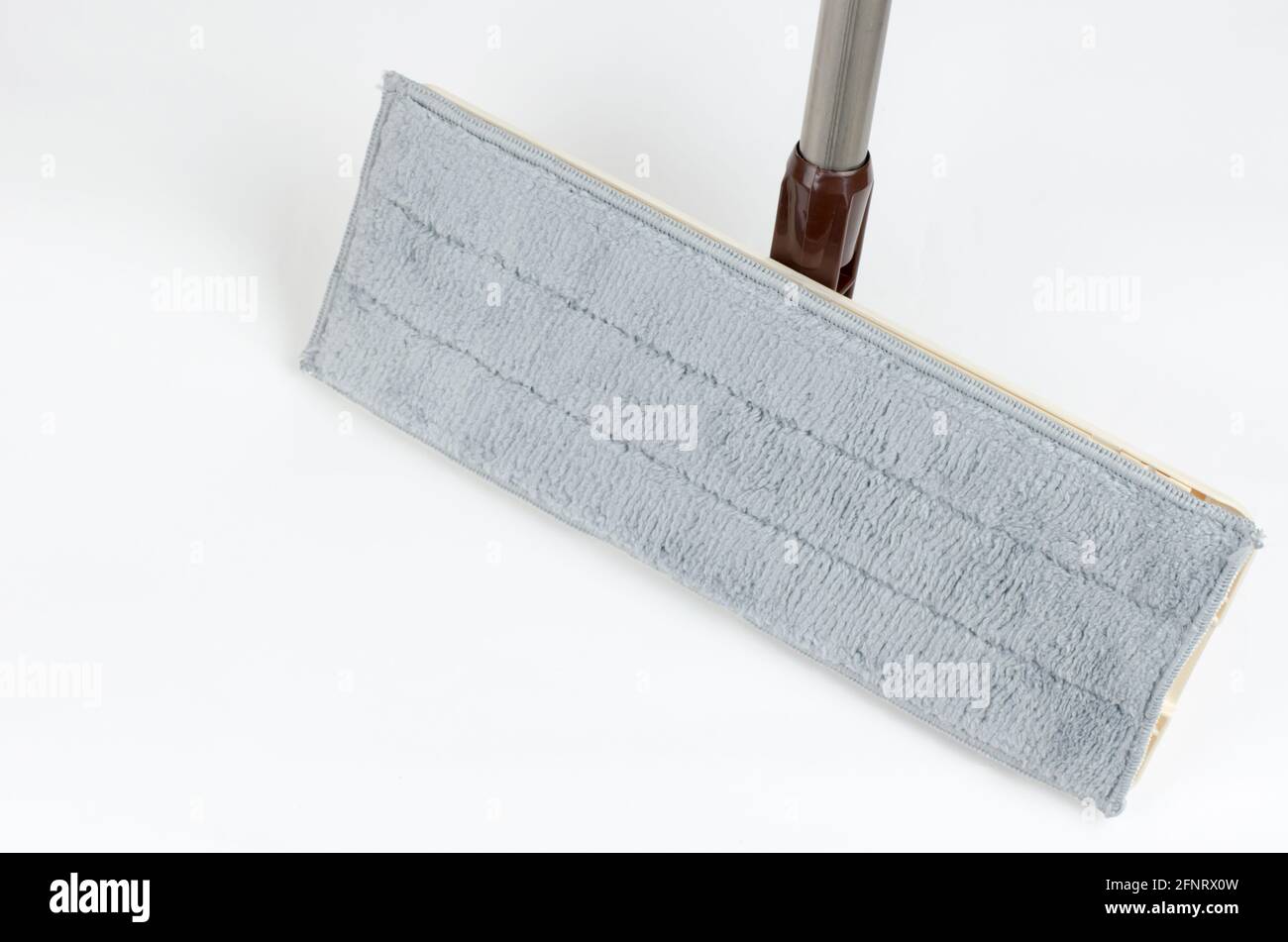 Soft side of the mop on a white background. Floor mop Stock Photo - Alamy